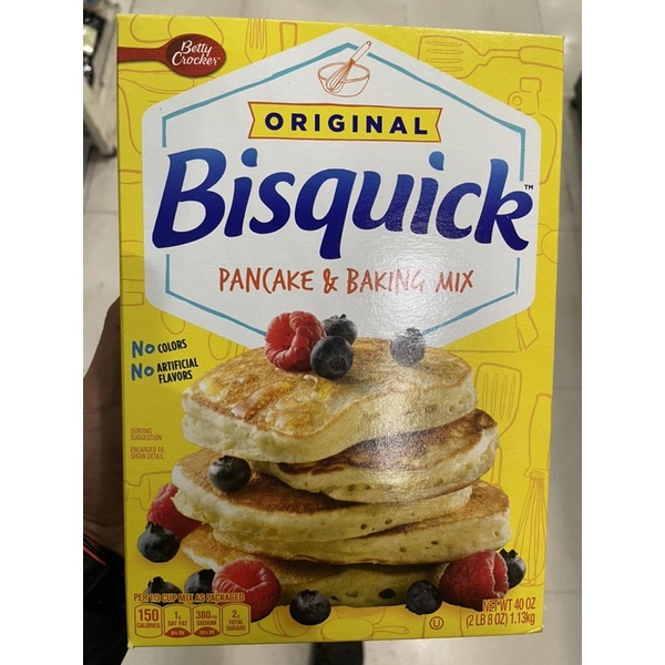 BISQUICK ORIGINAL BAKING MIX(BETTY CROCKER BRAND) 1.13Kg. | Shopee Thailand