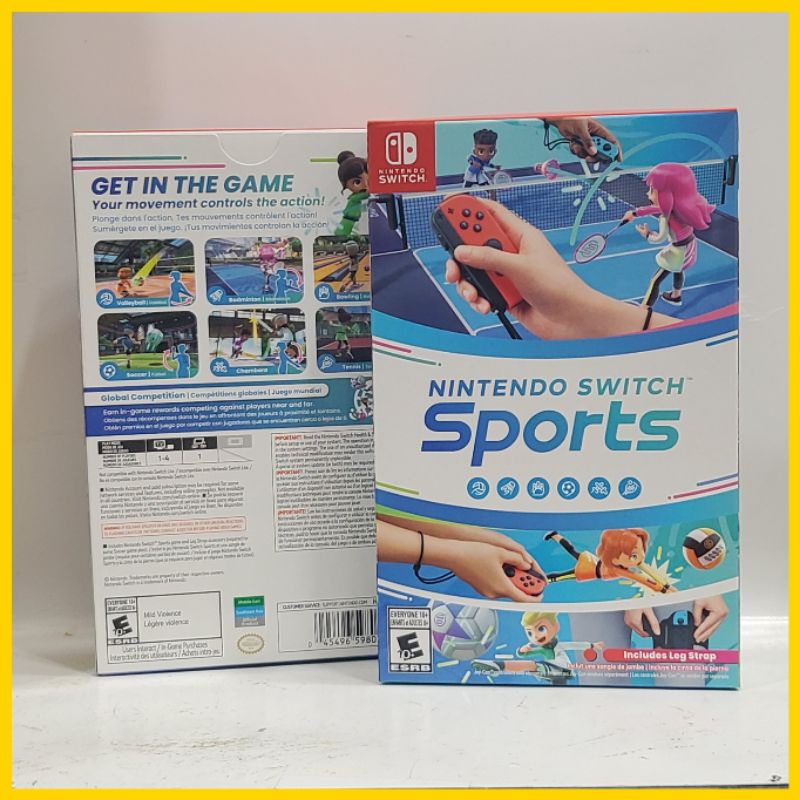 สินค้าพร้อมส่ง nintendo switch sports ( english zone 1 ) | Shopee Thailand