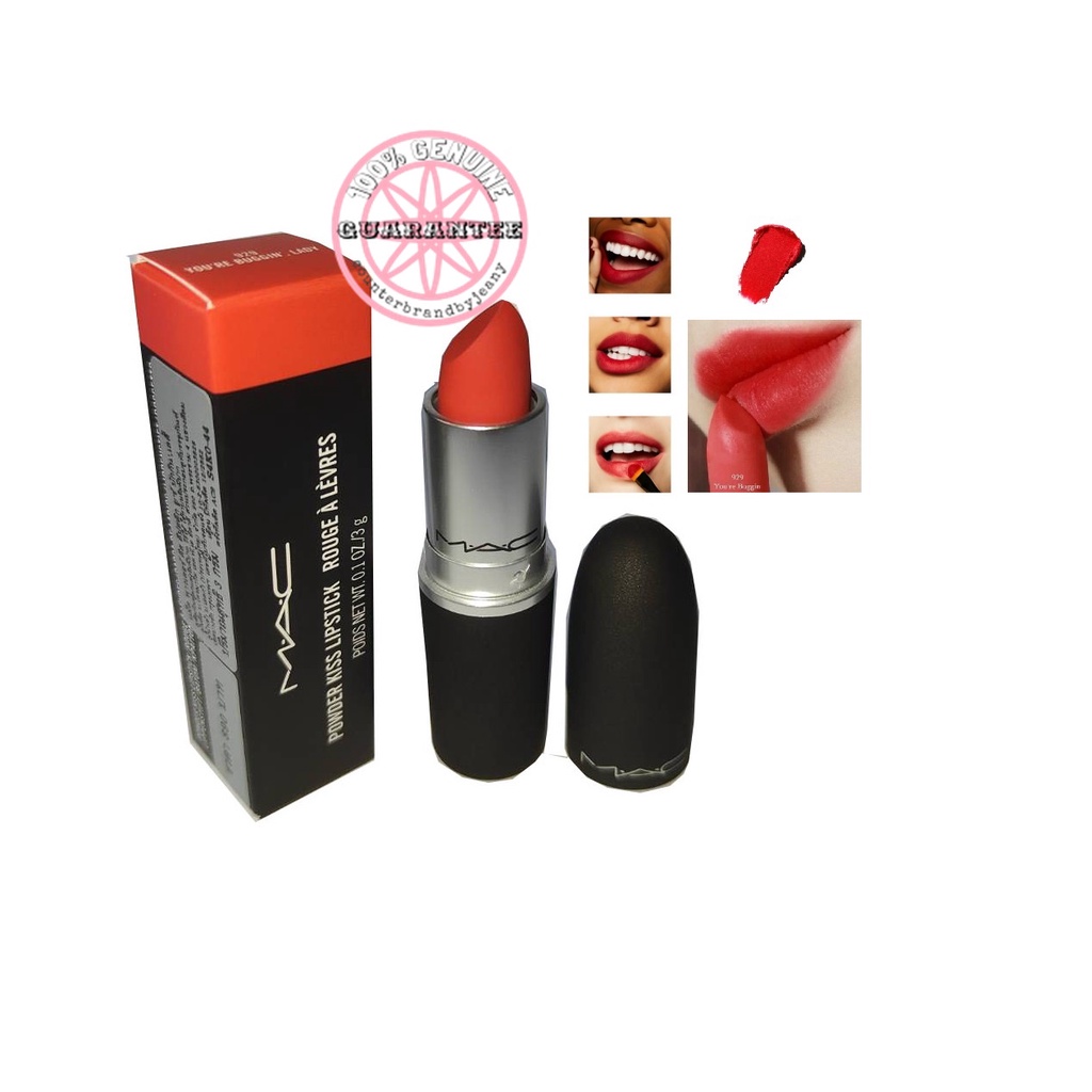 แท้ป้ายไทย MAC Powder Kiss Lipstick 3g #YOU'RE BUGGIN, LADY | Shopee ...