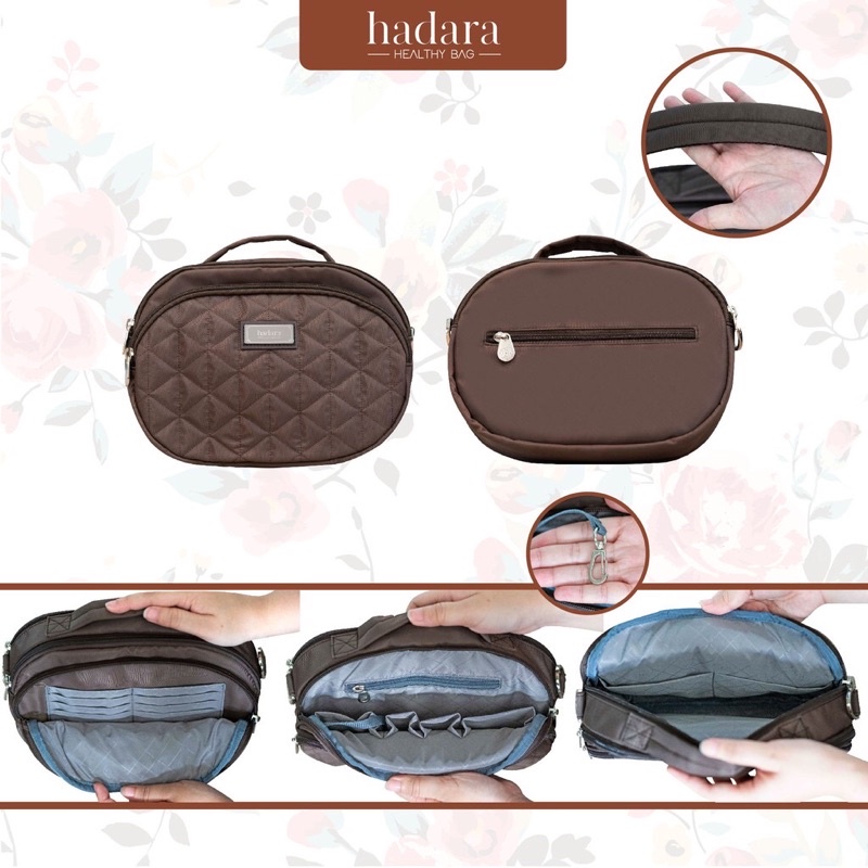 Hadara กระเป๋าครอสบอดี้ รุ่น Ch.108 ไซส์ S ทรงกลมสุดน่ารัก ช่องเยอะถึง ...