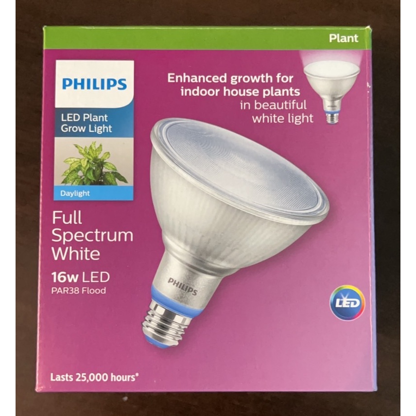 Philips Lighting LED Plant Grow Light LED PAR38 Flood ไฟปลูกผัก ไฟปลูก ...