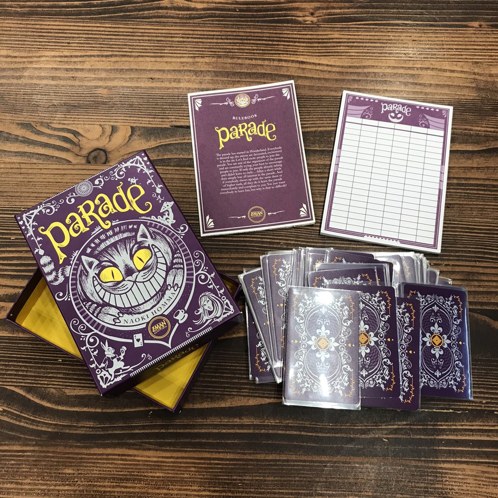(บอร์ดเกมมือสอง) Parade Board Game สภาพดี การ์ดใส่ซองทุกใบ | Shopee ...