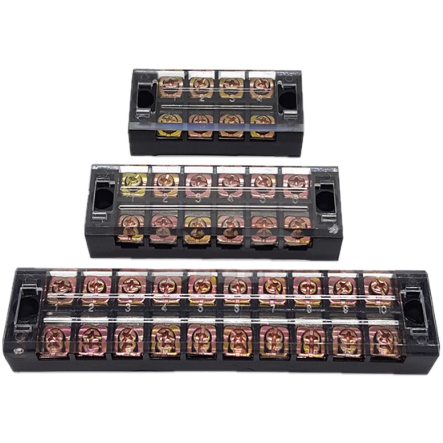 เทอร์มินอล บล็อก Terminal Block 3P / 4P / 6P / 8P / 10P 12P - 25A แบรนด์ CCS | Shopee Thailand
