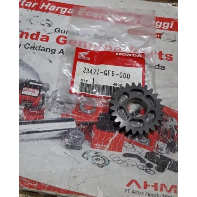 Mainshaft Gear 4TH 24T หรือ Honda Win 100 Ratio Gear รหัส 23471-GF6-000 ...