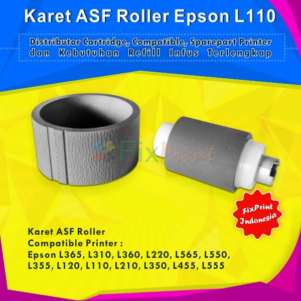 ลูกกลิ้งยาง ASF ตัวดึงกระดาษบนและล่าง Epson R230 R210 R250 | Shopee ...
