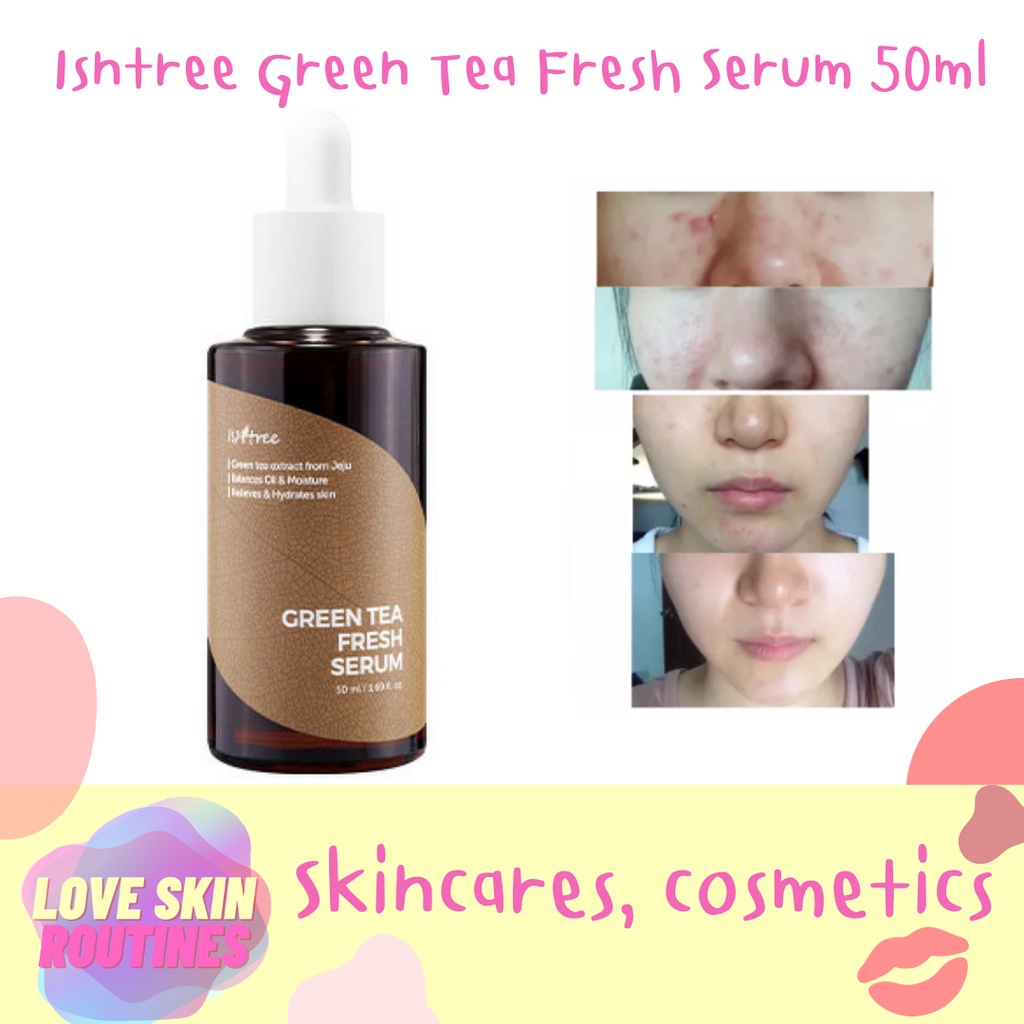 Isntree Green Tea Fresh Serum 50ml | Shopee Thailand