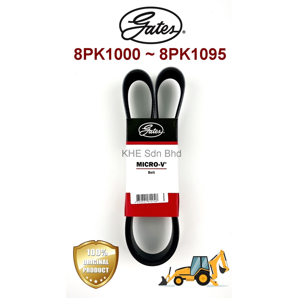 สายพาน USA V 8PK 1000 1005 1010 1015 1020 1025 1030 1035 1040 1045 1050 ...