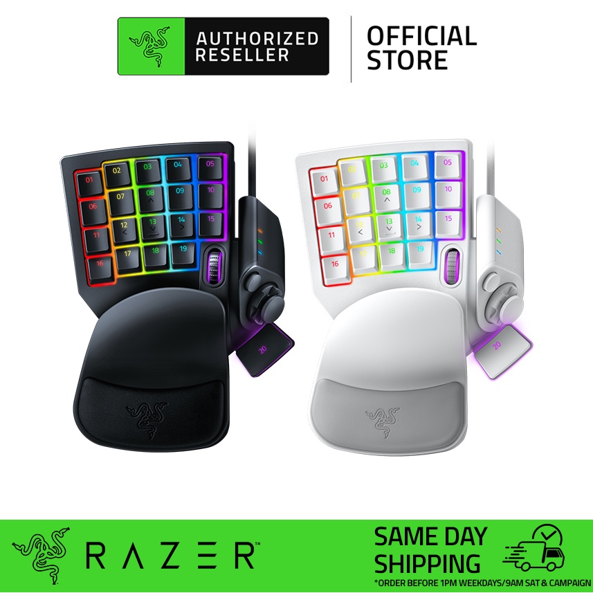 Razer Tartarus Pro Analog Switch PC Gaming Keypad 32 ปุ่มตั้งโปรแกรมได้ ...