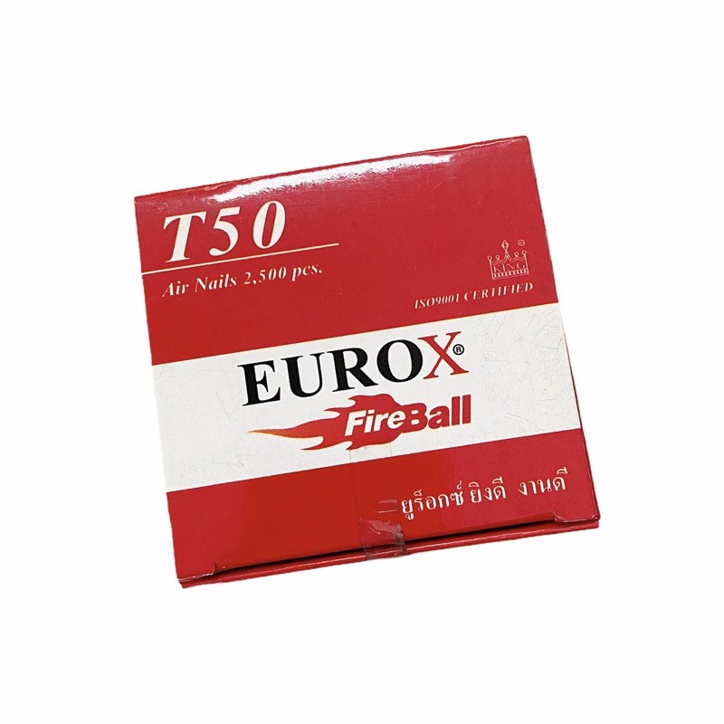 ตะปูขาเดี่ยว EUROX รุ่น T38 T50 ตะปูยิงไม้ ราคาต่อ 1 กล่อง | Shopee Thailand