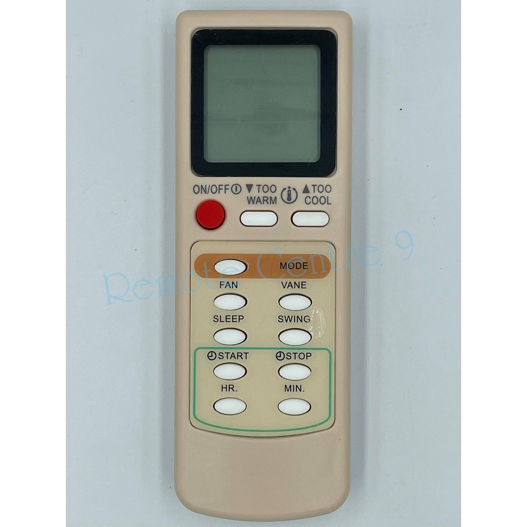 รีโมทแอร์ Mitsubishi รุ่น AIR9 | Shopee Thailand
