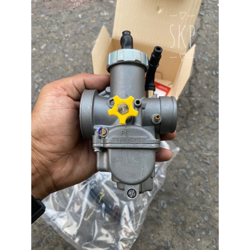 คาบูเอ็นโปรแท้ 28mm HONDA ลูกเร่งทองเหลือง คาร์บู NPRO NSR PROARM จูนง่าย จูนนิ่งคาร์บูเอ็นโปร ...