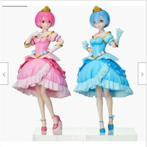ฟิกเกอร์แท้ Re:Zero - RAM-Rem Spm Figure (Pretty Princess Ver.) (เซต2 ...