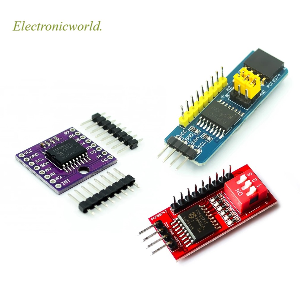 Pcf8574 PCF8574T I / O สําหรับบอร์ดโมดูลขยายพอร์ต I2C IIC รองรับ ... Pcf8574 PCF8574T I / O สําหรับบอร์ดโมดูลขยายพอร์ต I2C IIC รองรับ ...