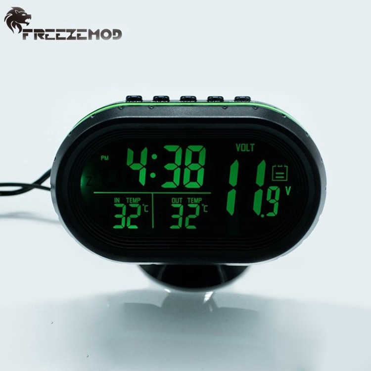 Freezemod digital thermometer with temperature sensor green (จอวัดอุห ...
