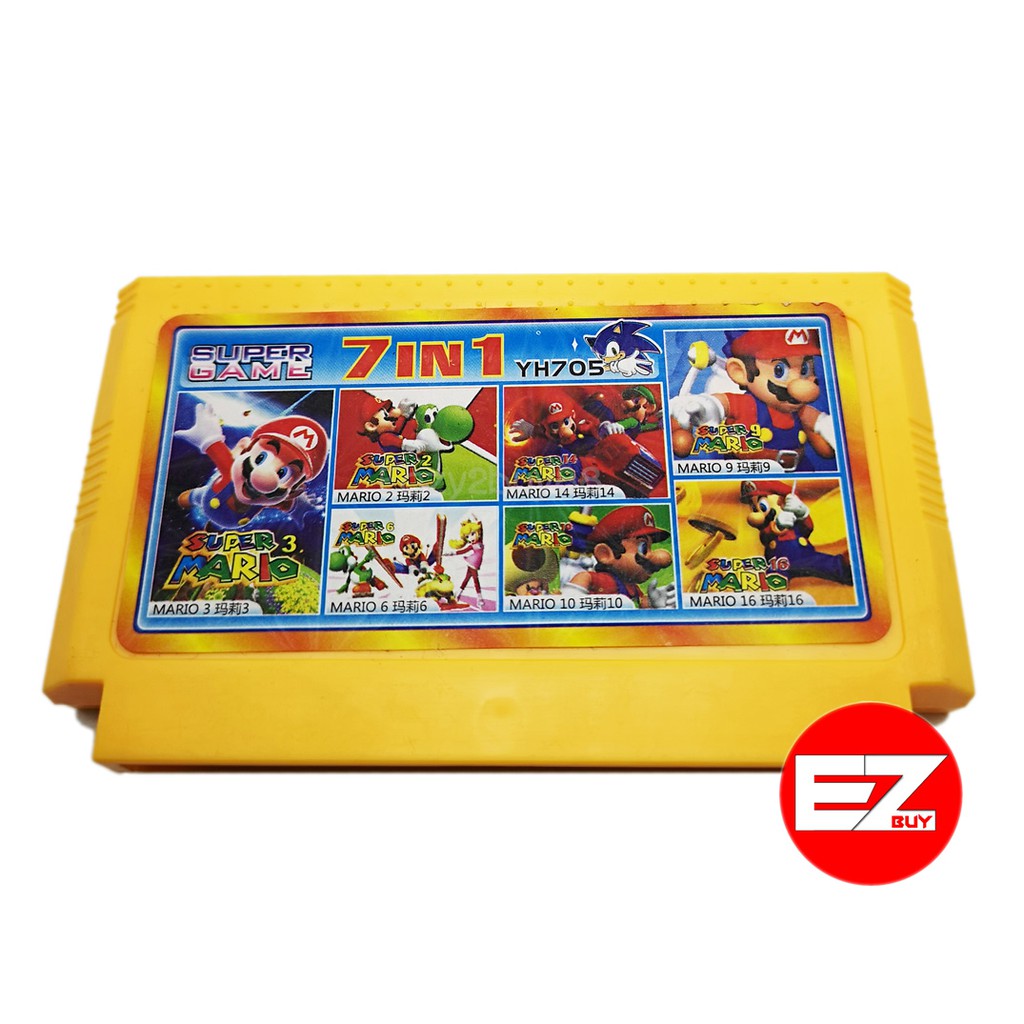 ตลับMario 7in1 mario 7in1 game | Shopee Thailand