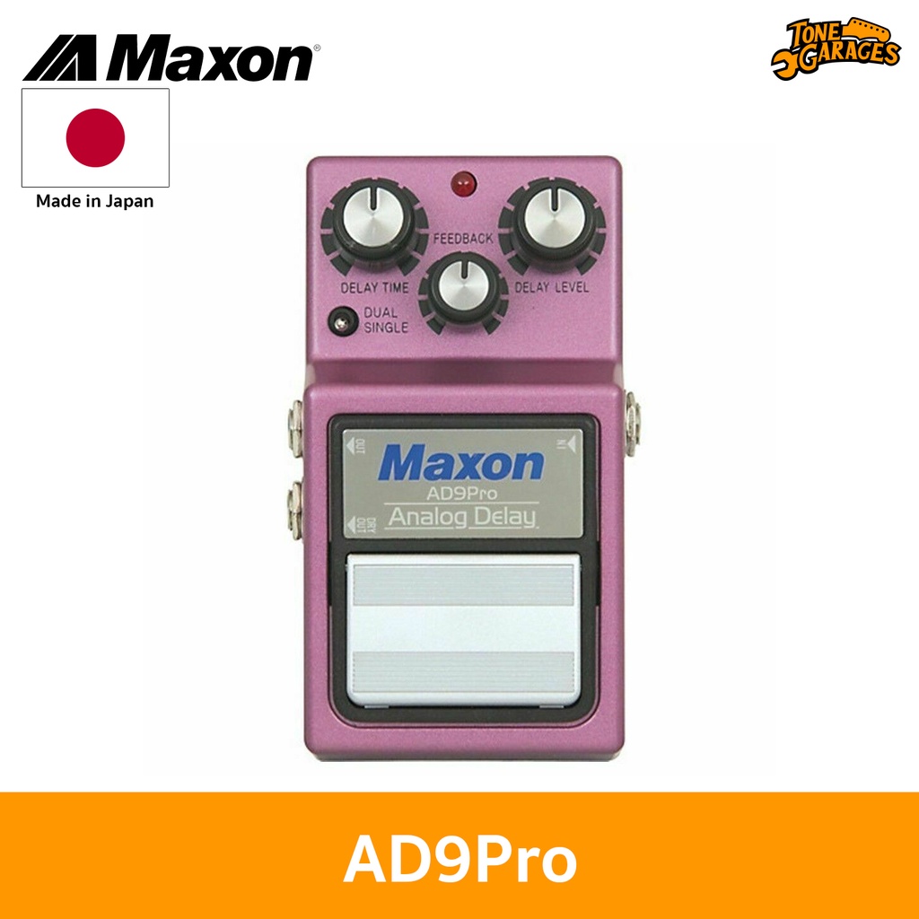 Maxon AD9Pro Analog Delay Pro Effect เอฟเฟค กีต้าร์ อนาล็อค ดีเลย์ Made in Japan | Shopee Thailand
