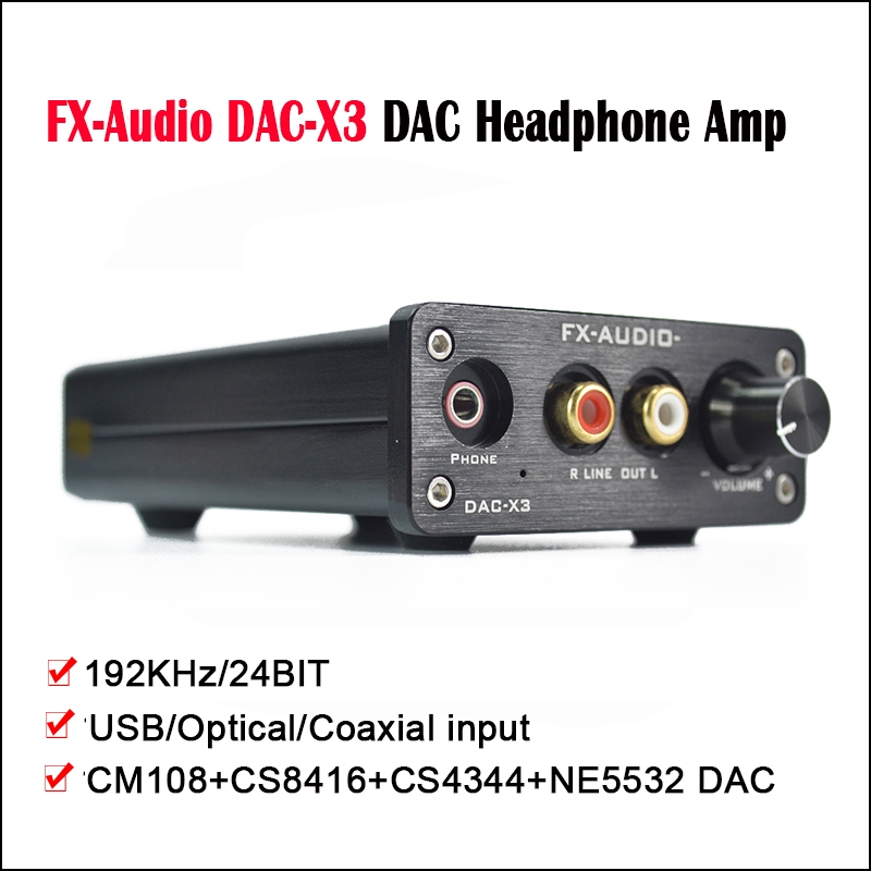 Fx - Audio Dac - X 3 Desktop Dac Hi Fi cm 108 + Cs 8416 + Cs 4342 | Shopee Thailand