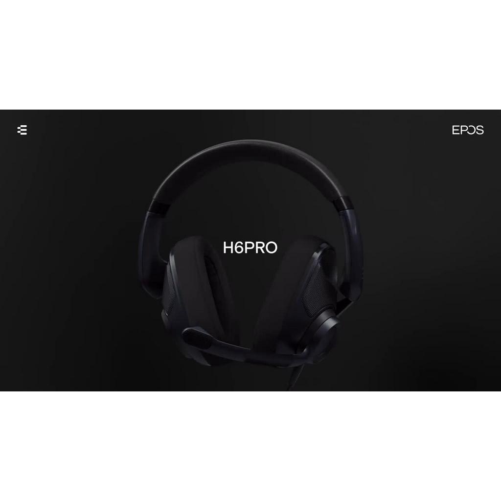 [กดตระกร้าแถมแผ่นรองเม้าส์] EPOS H6PRO Open Acoustic Gaming Headset RACING GREEN (H6PRO-OPEN-GR ...