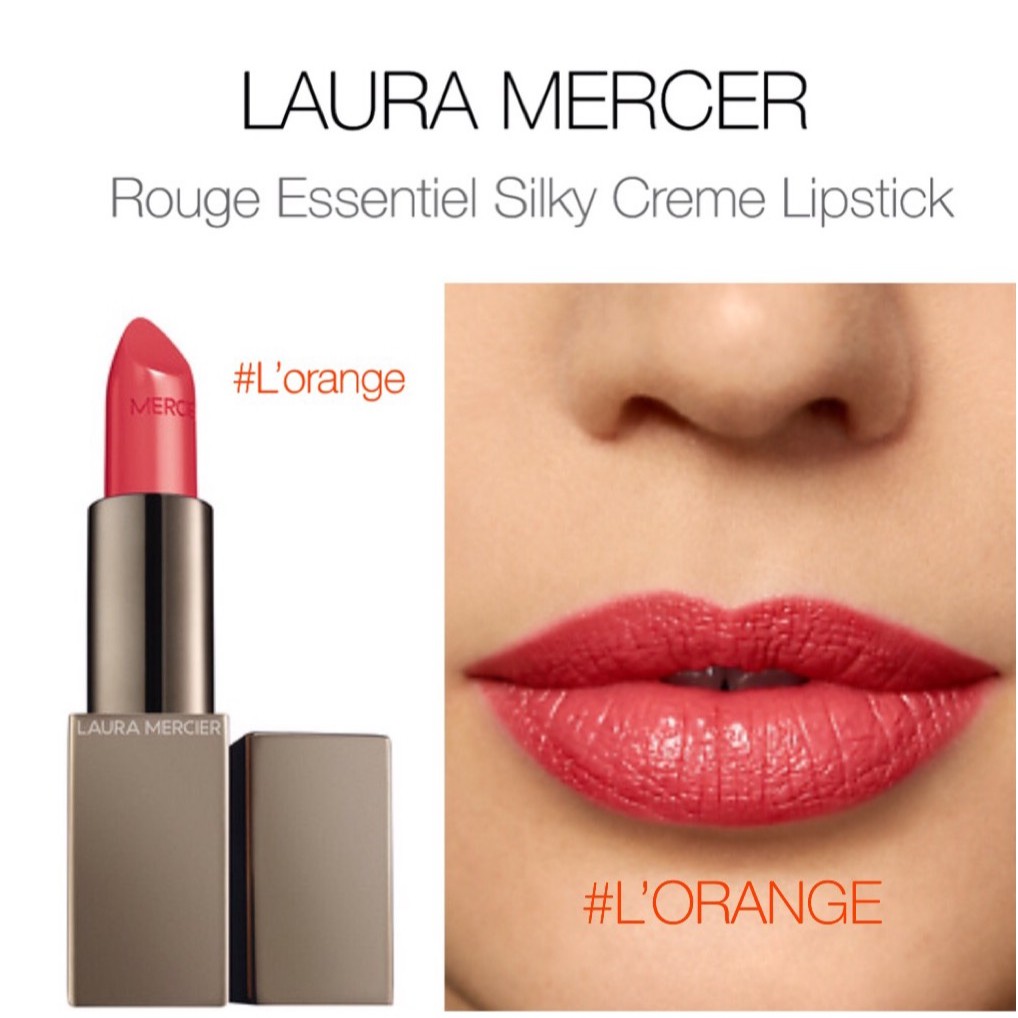 Laura Mercier New Rouge Essentiel Silky Creme Lipstick 3.5g. สี L ...