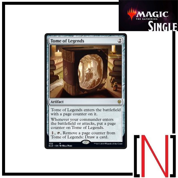 [MTG][Single][ELD] Tome of Legends ระดับ Rare [ภาษาอังกฤษ] | Shopee ...