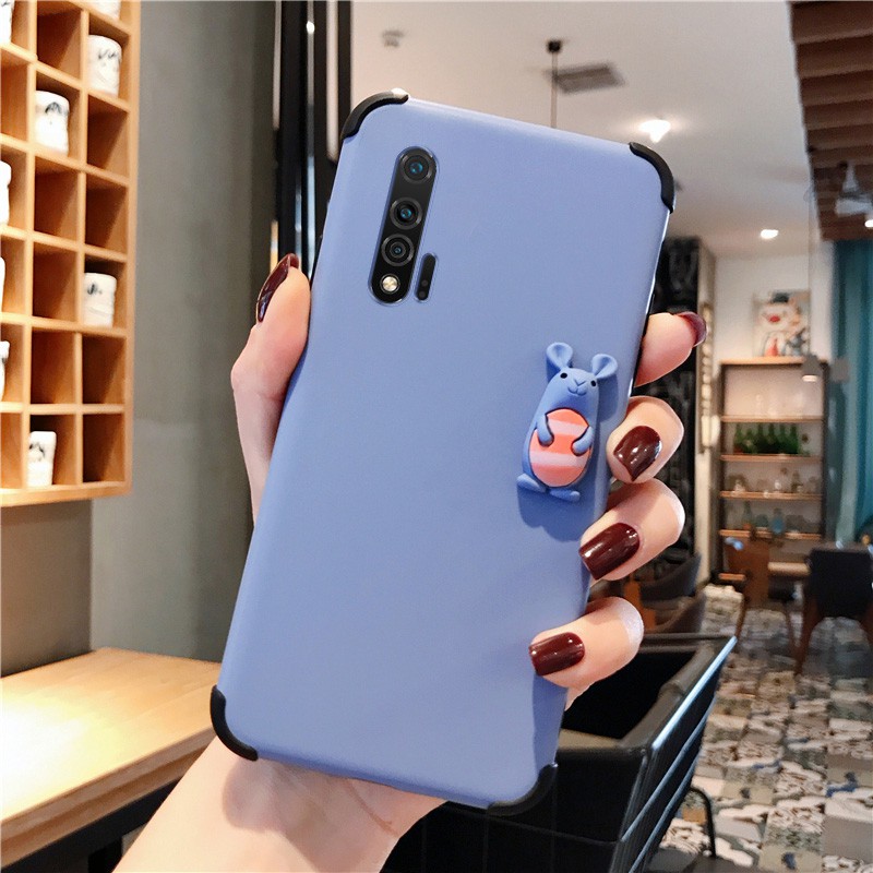 เมาส์ลายสามมิติหัวเว่ย nova6 เปลือกโทรศัพท์มือถือหญิง nova6se สี่มุมป้องกันการล่มสลาย 5g คู่ ...