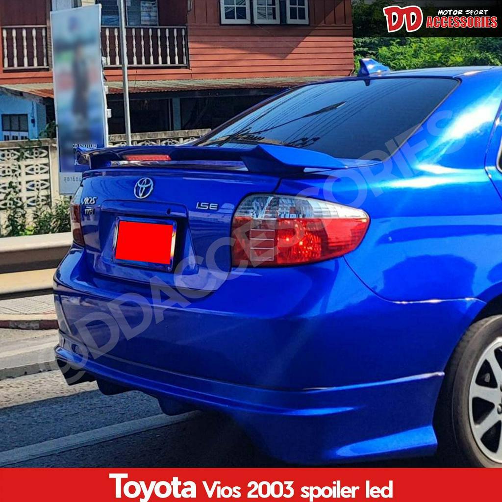 spoiler สปอยเลอร์ สปอยเลอร์หลัง vios 2003 2004 2005 2006 ตัวยกมีไฟ NTA ไม่ทำสี ราคาพิเศษ!!! ทรง ...