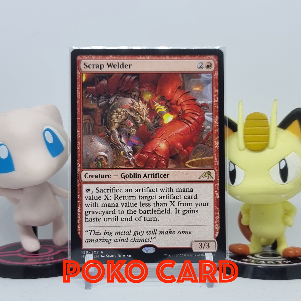 Scrap Welder การ์ด Magic The Gathering ของแท้ จากชุด Kamigawa Neon ...