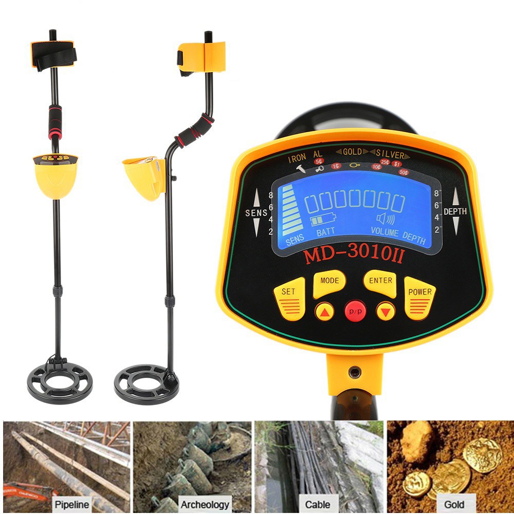 Industrial Metal Detectors LCD Screen Metal Detector With Sound Mode ...