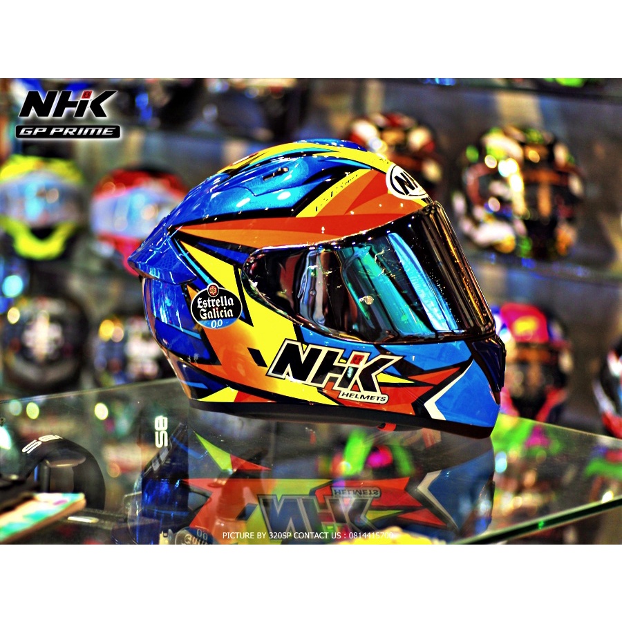 ใส่โค้ด SPBIKENHK ลด 250฿ หมวกกันน็อค NHK GP PRIME 7ลายใหม่ล่าสุด ส่งไว!! SP.Bike | Shopee Thailand