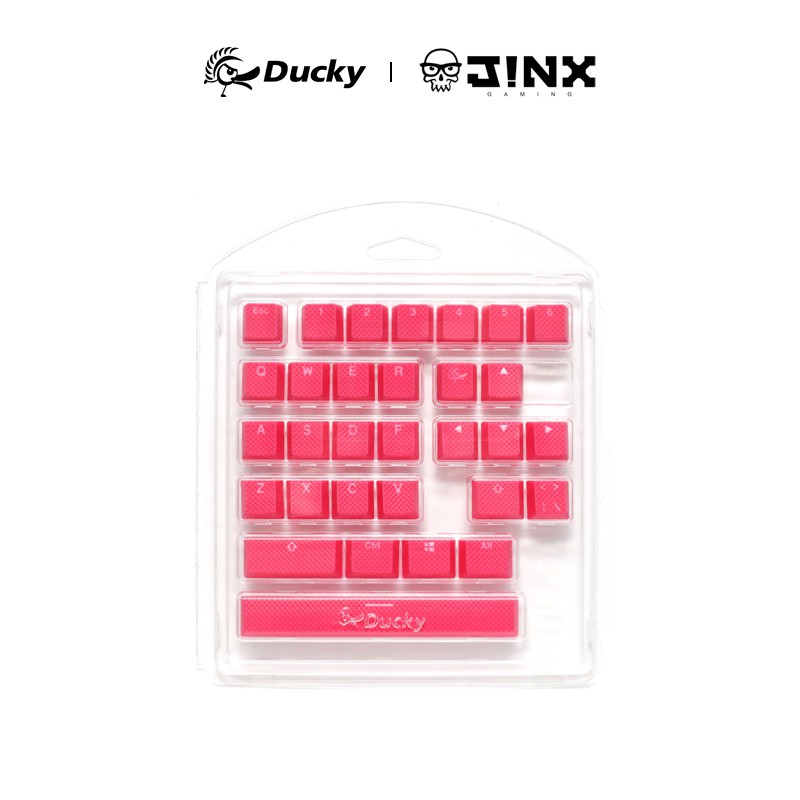 Ducky Rubber Keycap 31 Key - Red Color | Shopee Thailand