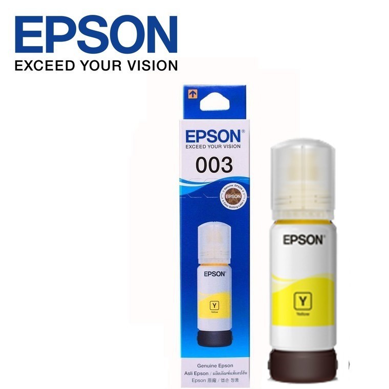 EPSON INK T003 ORIGINAL BOX Set BK,C,M,Y หมึกเติม เอปสัน T003 ของแท้ มี ...