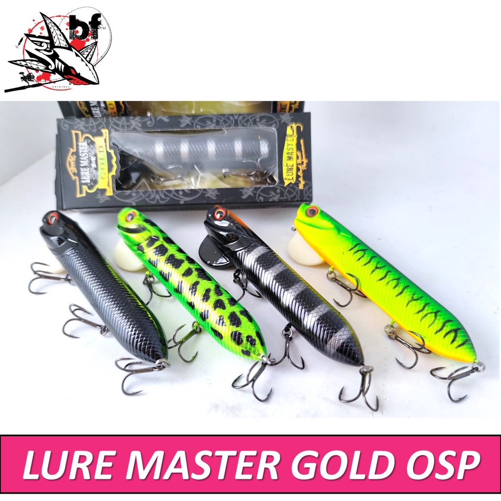 เหยื่อปลอม เหยื่อตกปลา Lure Master Gold รุ่น OSP ขนาด 12.5 ซม. 27 กรัม | Shopee Thailand