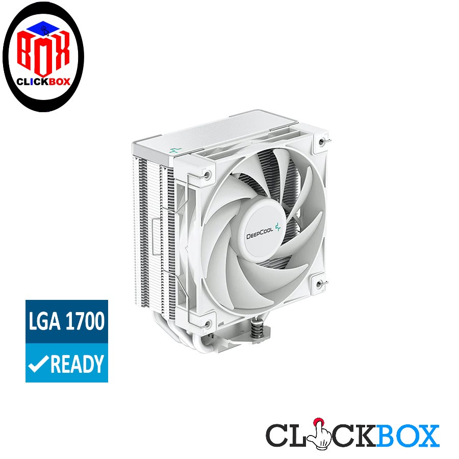 Clickbox Deepcool AK400 คูลเลอร์ CPU ประสิทธิภาพสูงสีขาว | Shopee Thailand