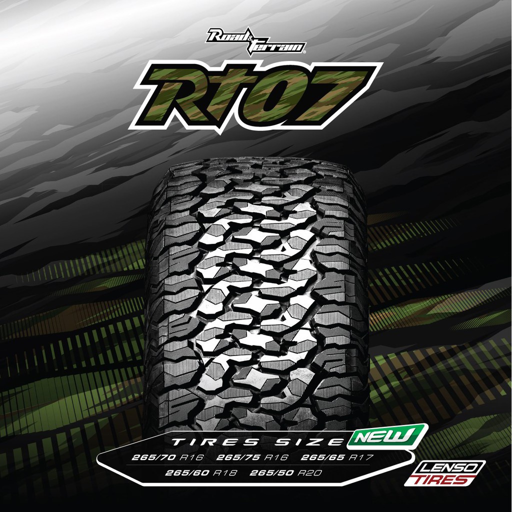 LENSO รุ่น RT07 ยางใหม่ปี2023-2024 (ราคาต่อ 4 เส้น) ยางรถยนต์ขอบ16-18 แถมจุ๊บเหล็ก ฟรีประกัน1ปี ...