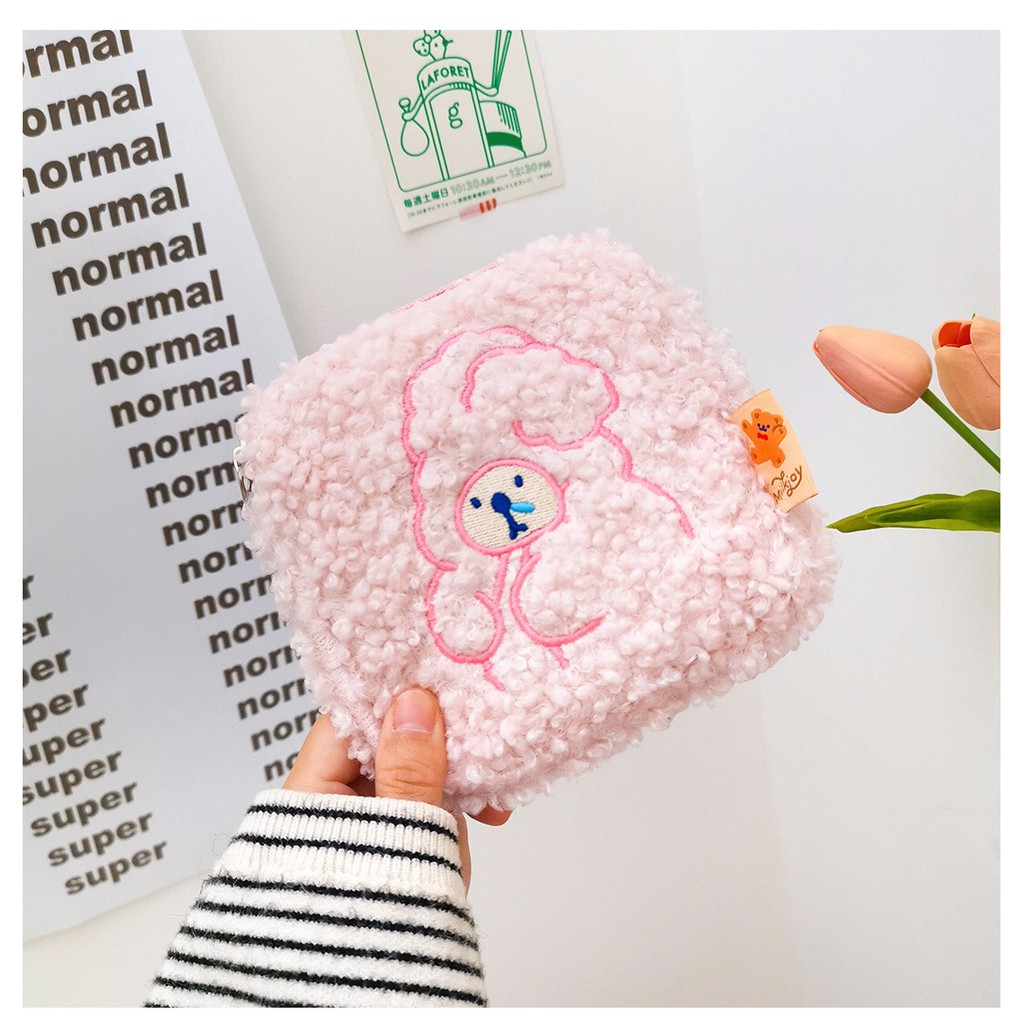 Bentoy Milkjoy (4สี) หมี หมา กระเป๋าใส่ผ้าอนามัย ลายหมี น่ารัก NO.BTD1 | Shopee Thailand