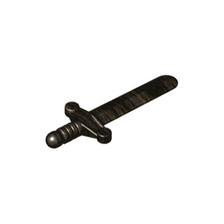 Lego part (ชิ้นส่วนเลโก้) No.76764 Minifigure Weapon Sword Shortsword ...