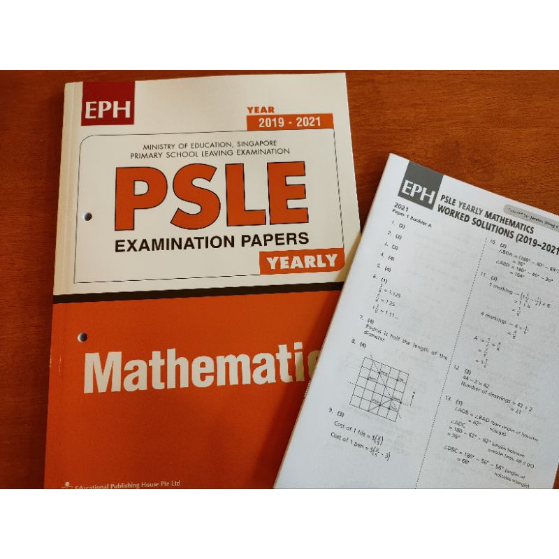 ข้อสอบ psle mathematics 2019-2021 | Shopee Thailand