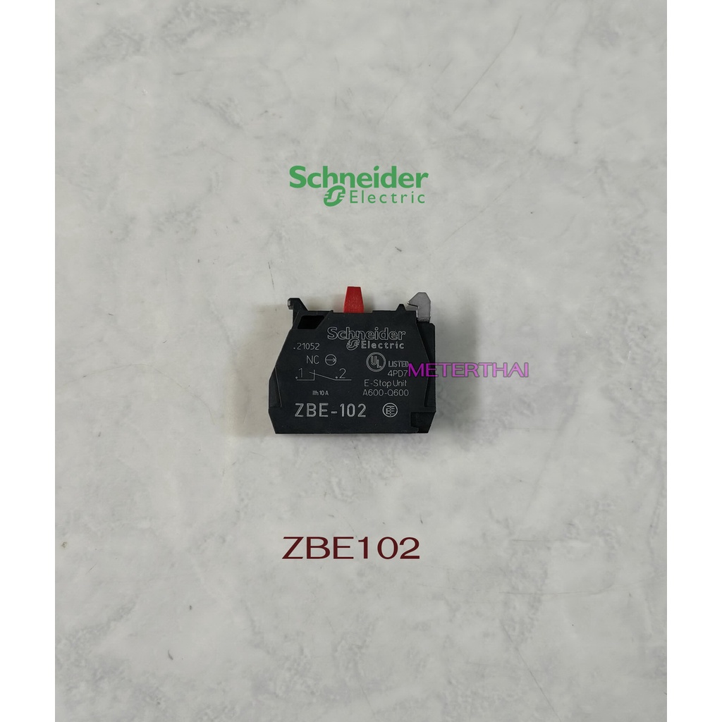 Schneider Electric ZBE102 Contact Block คอนแทคช่วย 1NC | Shopee Thailand