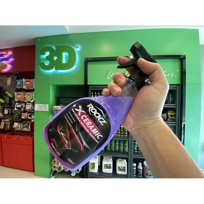 ROCKZ X CERAMIC (3in1) แบบ 1 ขวด น้ำยาเคลือบเงา สเปรย์เคลือบแก้วนำเข้า ...