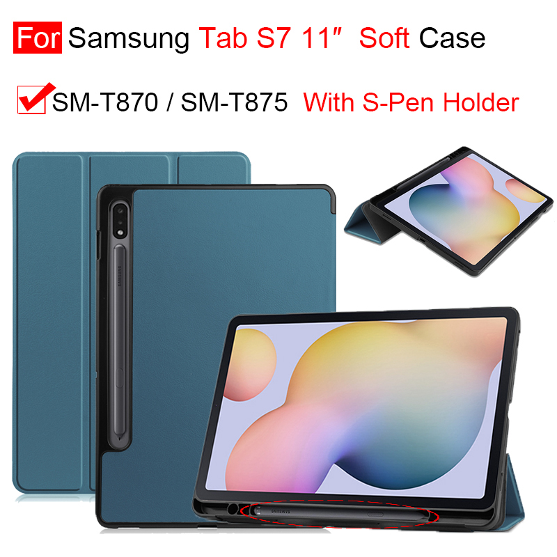 เคสโทรศัพท์นุ่ม Tpu ป้องกันรอยสําหรับ Samsung Galaxy Tab S 7 11 นิ้ว T ...