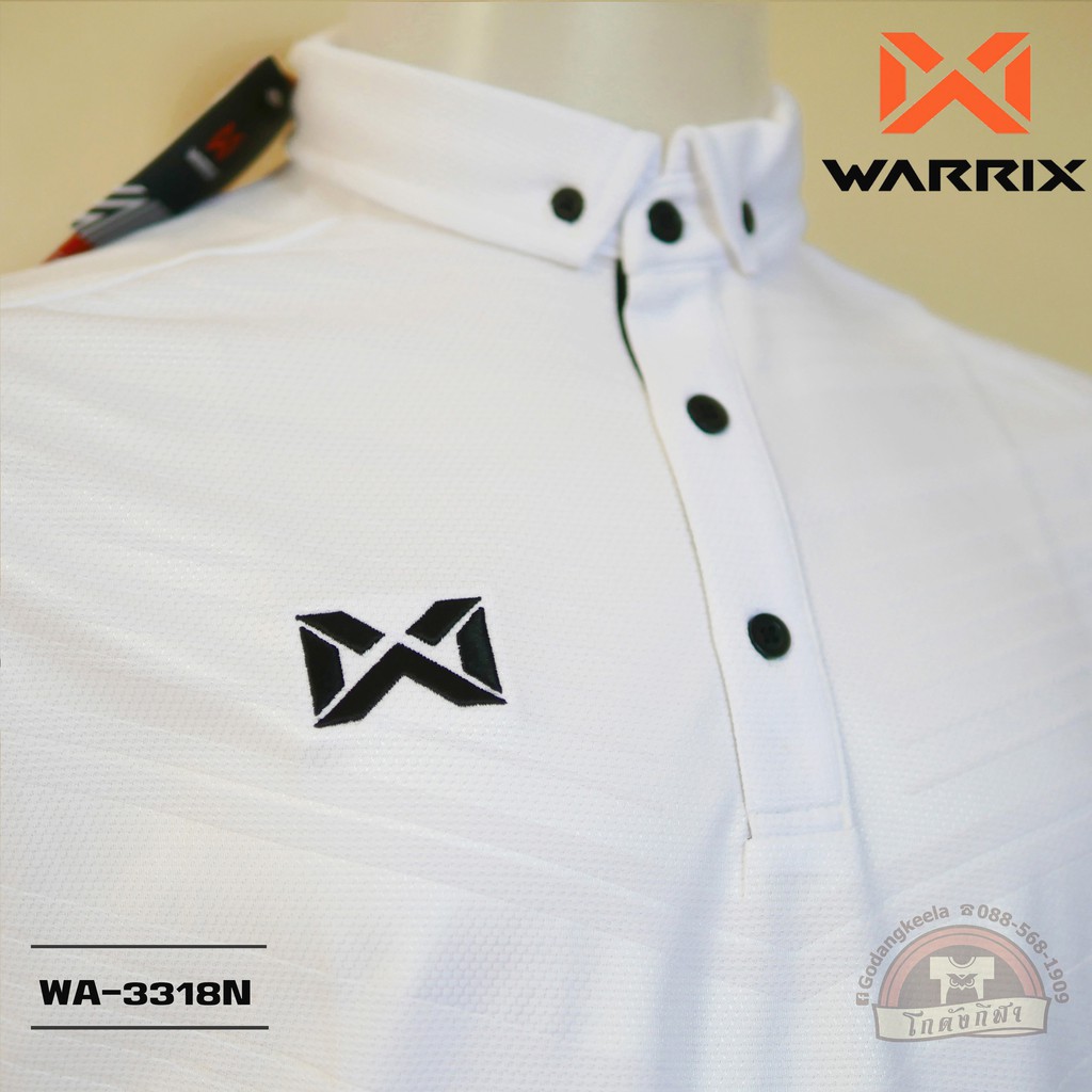 เสื้อโปโล WARRIX WA-3318N WA-PLAN18 วาริกซ์ วอริกซ์ ของแท้ SET 2 | Shopee Thailand