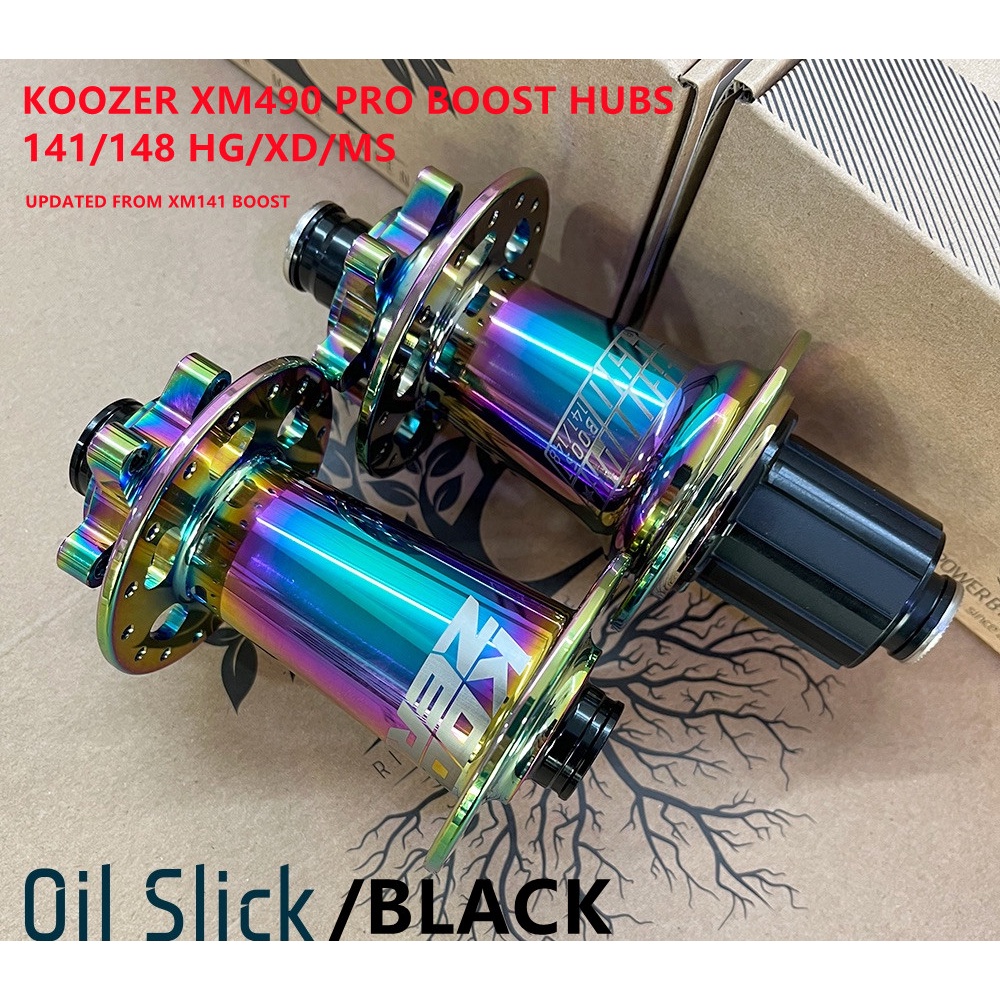 Koozer XM490 PRO จักรยานเสือภูเขา Boost Hub 141/148 มม.32H 72 คลิก MTB ...