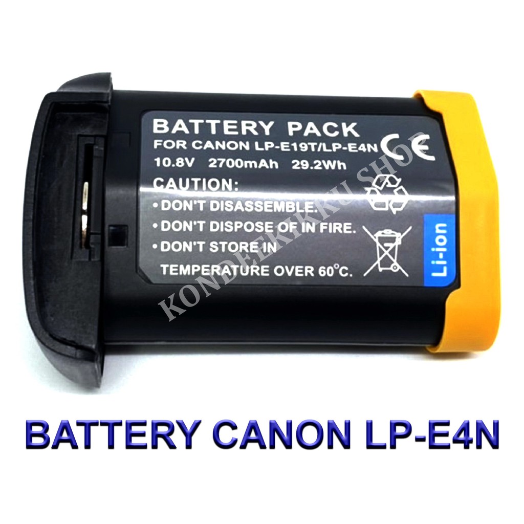 LP-E4 / LP-E4N / LPE4 Camera Battery for Canon 1D X Mark III,1D X Mark II,1D X,1Ds Mark III,1D ...