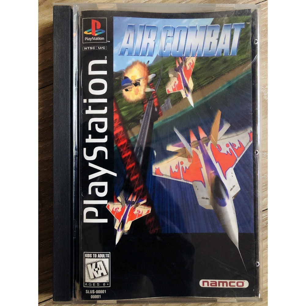 AIR COMBAT PS1 ENG US Long Box Rare item สำหรับสายสะสม | Shopee Thailand