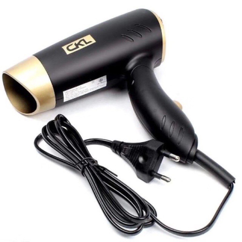 ไดร์เป่าผม : CKL รุ่น CKL-262 1200W สีดำ สินค้าพร้อมส่ง | Shopee Thailand