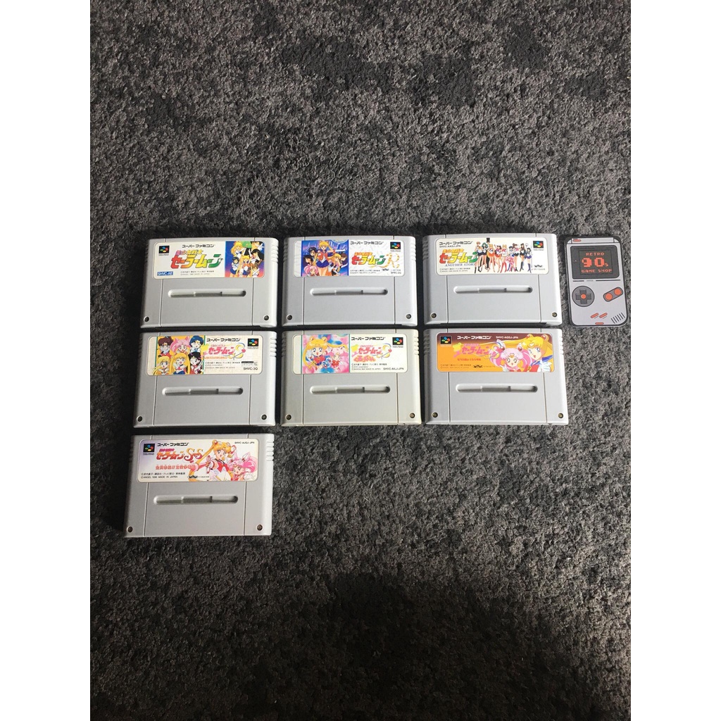 Nintendo Cartridge Super Famicom Sailor Moon Collection / Japan ...