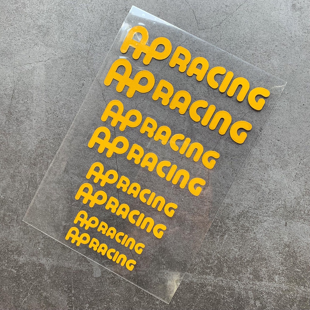 สติกเกอร์ ป้ายคาลิปเปอร์เบรก สะท้อนแสง สําหรับ AP Racing Caliper จํานวน ...