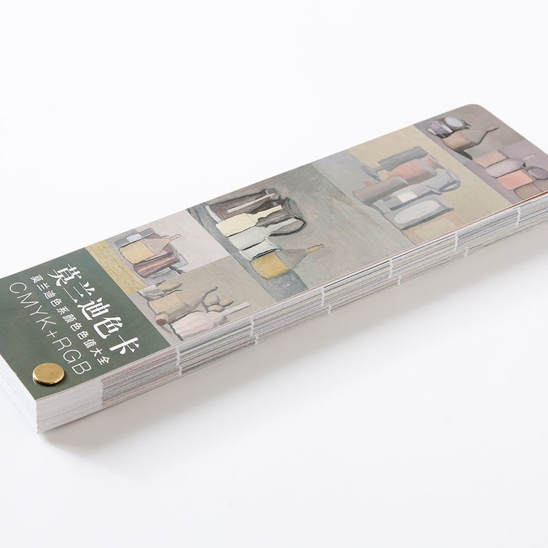 ใหม่ 2021 Morandi Color Card CMYK การ์ดสี่สีการ์ดตัวอย่าง muxi | Shopee ...