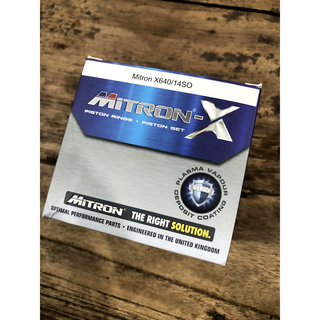 ลูกสูบMitron-X ( ครบชุด ) ( สลัก14มิล ) ของแท้ ขนาด57-66มิล ( ลูกสูบไมต ...