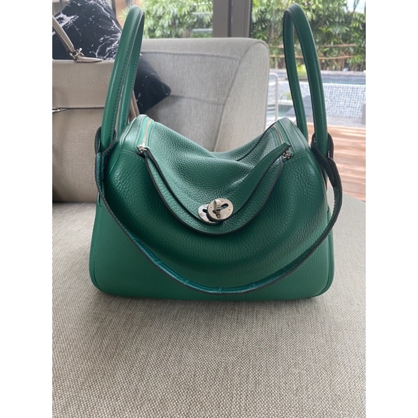 Hermès lindy 26 สาย crocs stamp c สภาพสวย | Shopee Thailand